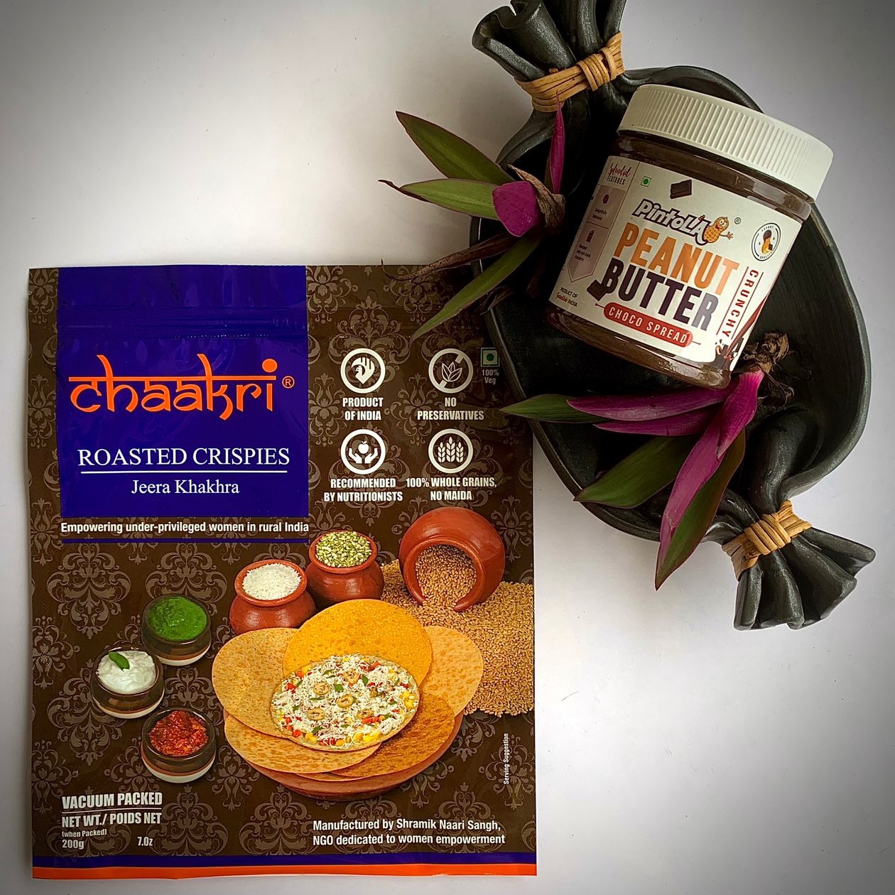 Chaakri - Khakhra (Roasted Crispies) - The Nutri Lab